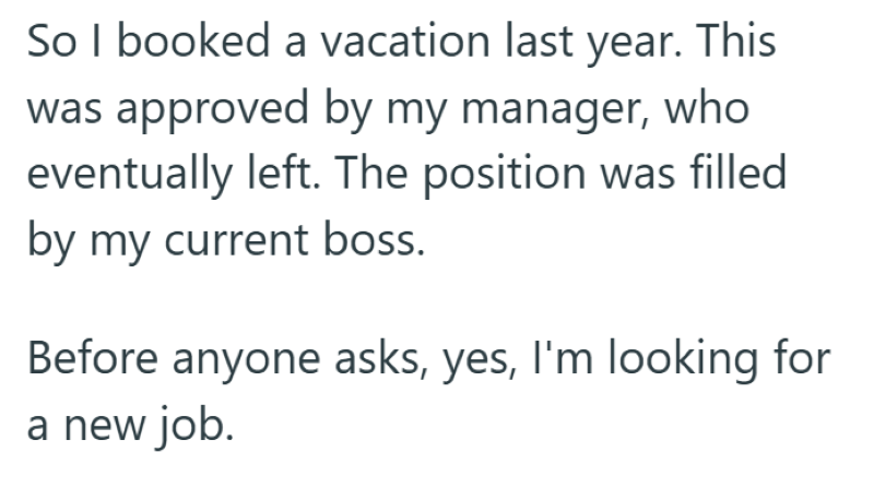 New boss denies PTO requests from every employee, lets their PTO days ...
