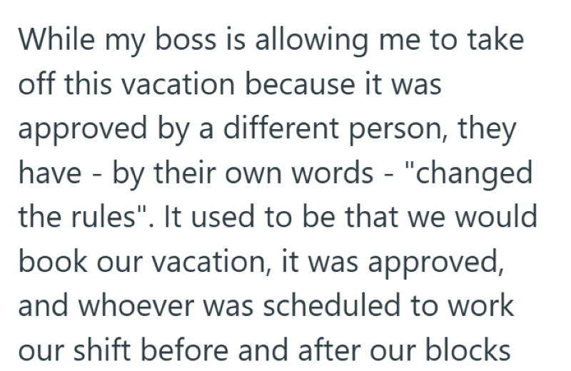 New boss denies PTO requests from every employee, lets their PTO days ...