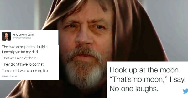 25 Times Very Lonely Luke Skywalker Was Too Lonely For His Own Good ...