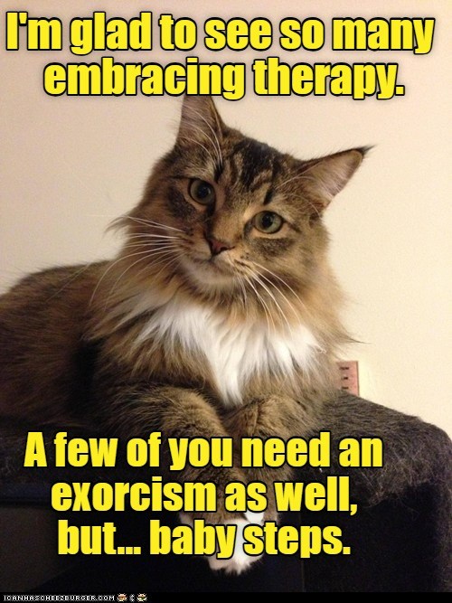 One step at a time - Lolcats - lol | cat memes | funny cats | funny cat ...