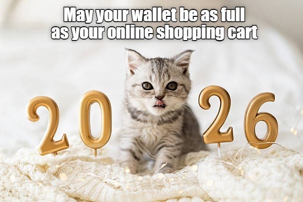 Happy New Year! - Lolcats - lol | cat memes | funny cats | funny cat ...