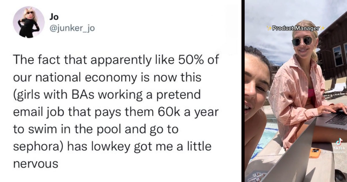 Remote Employees Spark Controversy For Working at the Pool - Memebase ...