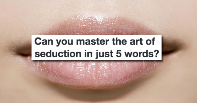 Twitter Tries to Master the Art of Seduction in 5 Words and It's ...