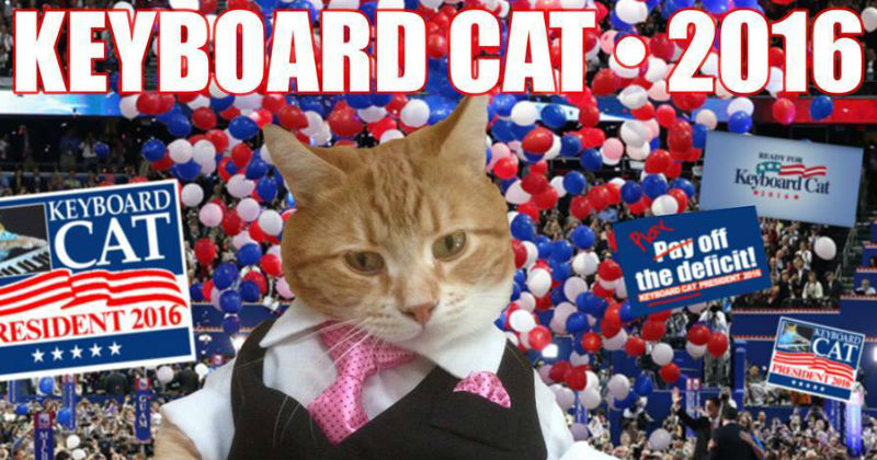 Not Happy With This Year's Presidential Candidates? Vote for Keyboard ...