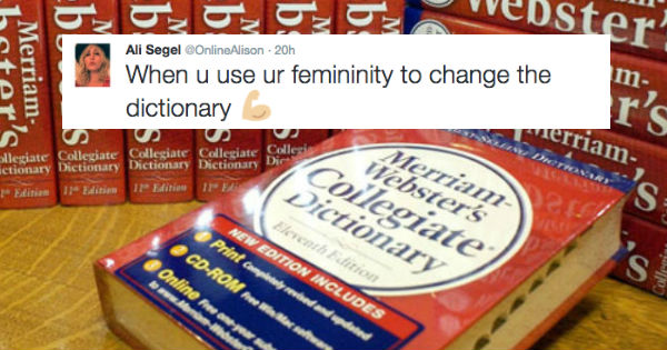Merriam-Webster Went and Changed the Definition of Feminism After This ...