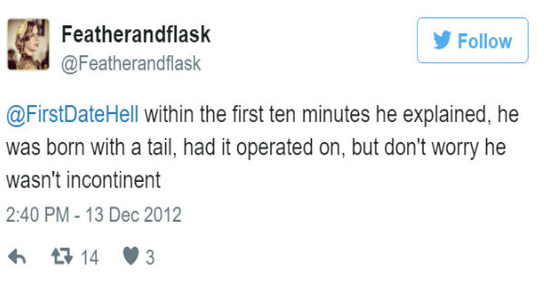 25 Traumatizing First Date Tweets Best Left in 2016 - FAIL Blog - Funny ...