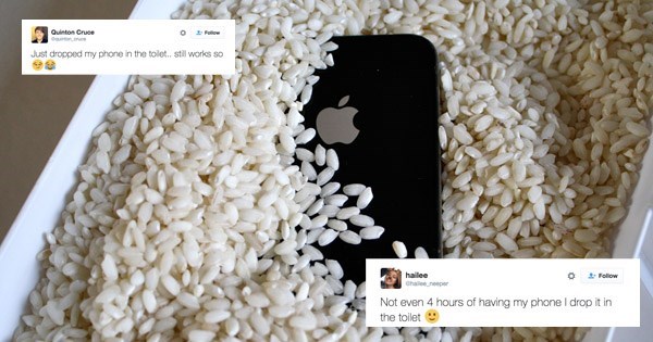 Bust Out the Rice: People Share Their Phone in the Toilet Horror ...