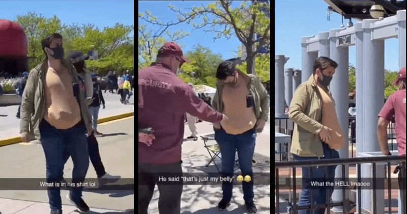 Man Gets Caught In 4K With Audacious Drink Smuggling Attempt - Memebase ...