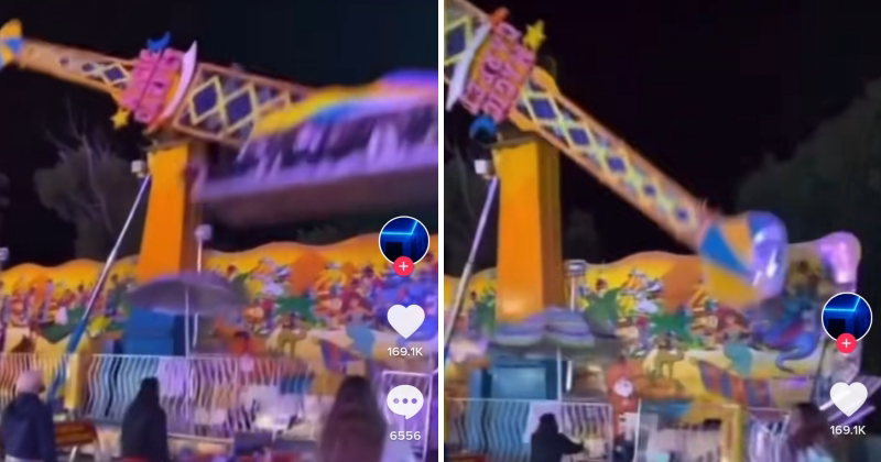 Heroic Fairgoers Stop A Carnival Ride From Toppling In An Alarming ...