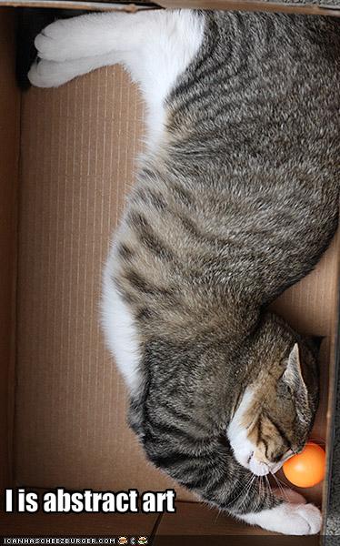 I is abstract art - Cheezburger - Funny Memes | Funny Pictures