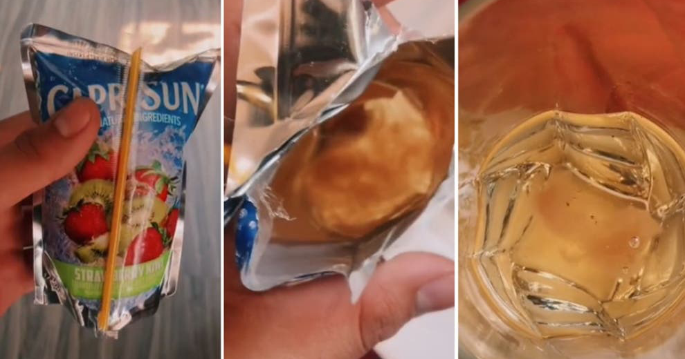 Dad Warns the Internet After Finding Mold In Capri Sun Pouches ...