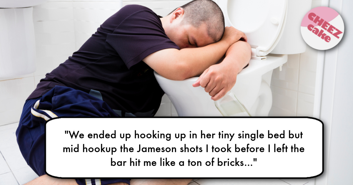 Man Makes Mess All Over Woman's Area Rug After Too Many Shots ...