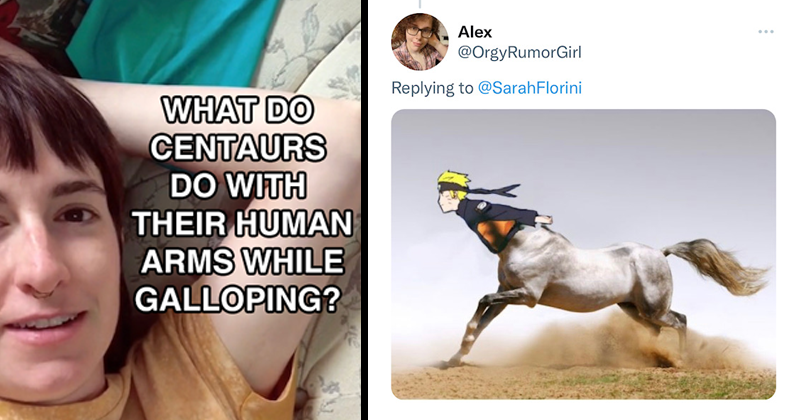 The Internet Debates: WTF Do Centaurs Do With Their Human Arms While ...