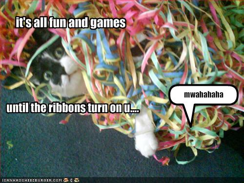 it's all fun and games - Cheezburger - Funny Memes | Funny Pictures