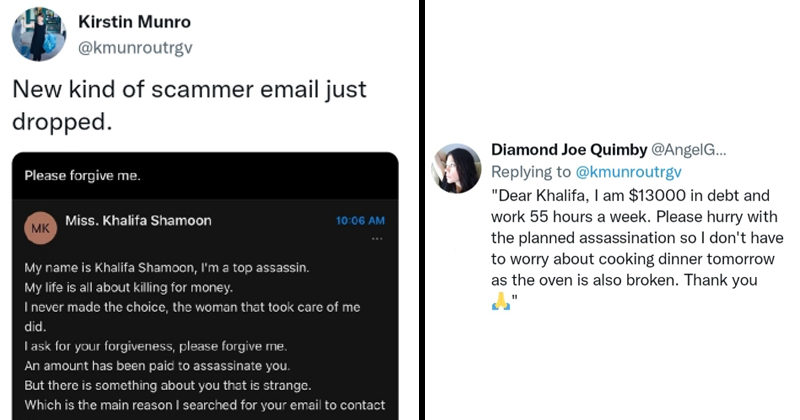 Gripping Scam Email Has People Applauding Its Creativity - Memebase ...