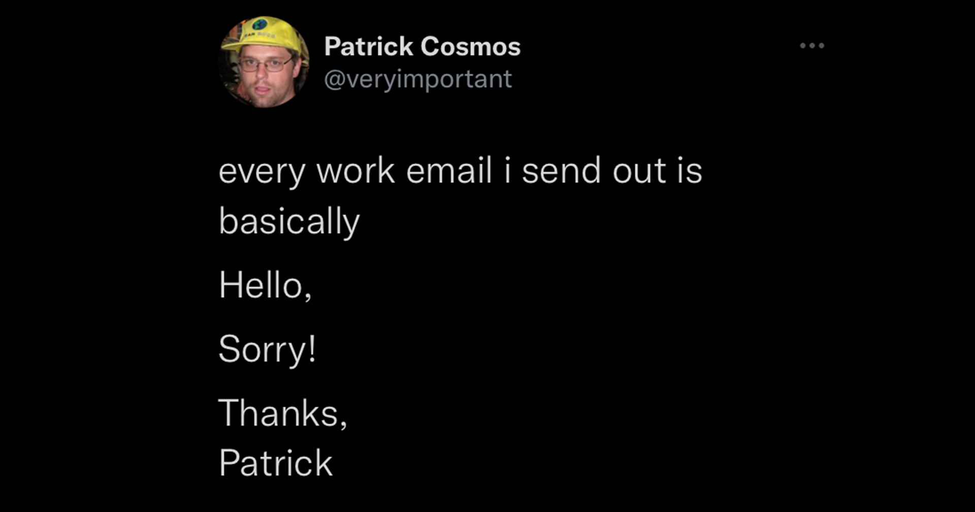 Relatable Thread About the Formulaic Quality of All Work Emails ...