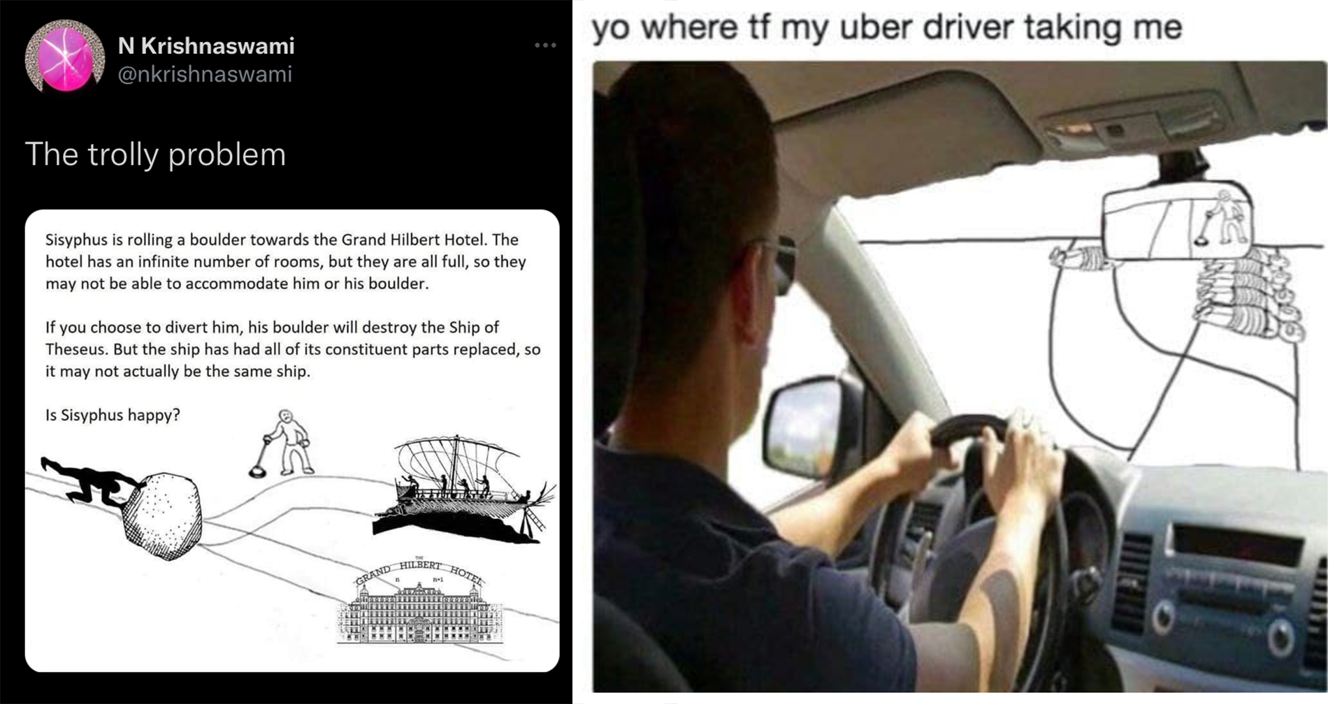 Absurd Mashup of Infamous Philosophical Problems Sparks Amusing Thread ...