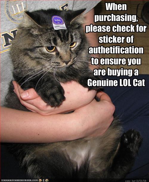 When purchasing, please check for sticker of authetification to ensure ...