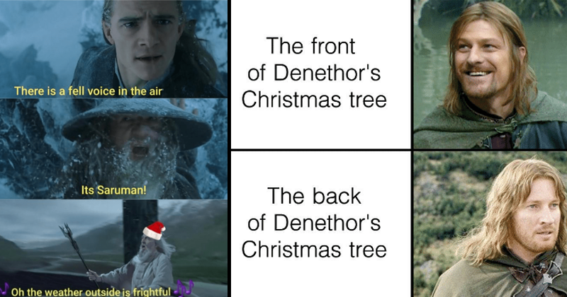 Tolkien Tuesday: The Christmas Edition - Memebase - Funny Memes