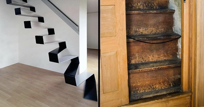 Interesting, Freaky And Weird Stairs To Look At Without Blinking - FAIL ...
