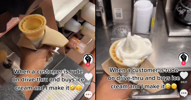McDonald’s Worker Catches Heat By Showing How She Makes Ice Cream For ...
