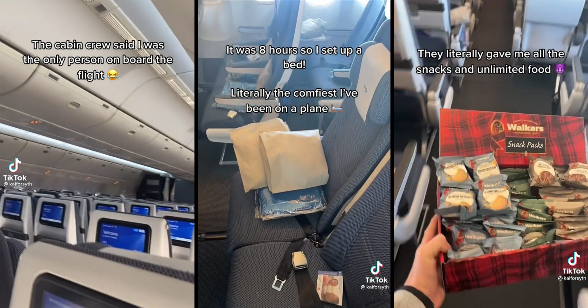 Passenger Gets Entire Plane to Himself on International Flight ...