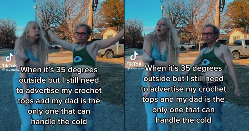 Girl Gets Dad To Model Her Clothing Line, Hilarity Ensues - Memebase ...