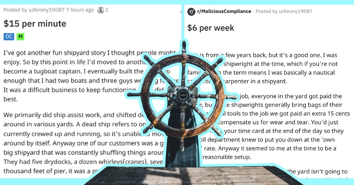 Shipwright Shares Two Stories of Nautical-Themed Shipyard Malicious ...