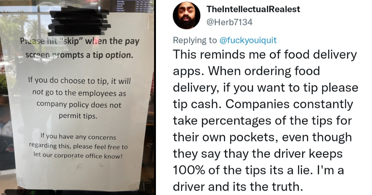 Restaurant Causes Controversy Over "No Tipping" Sign - Memebase - Funny ...