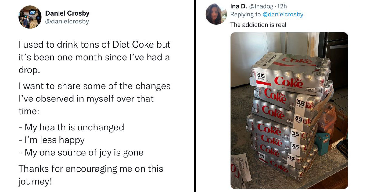 Diet Coke Fans Rally Behind Man Who Says Quitting The Soda Took Away ...