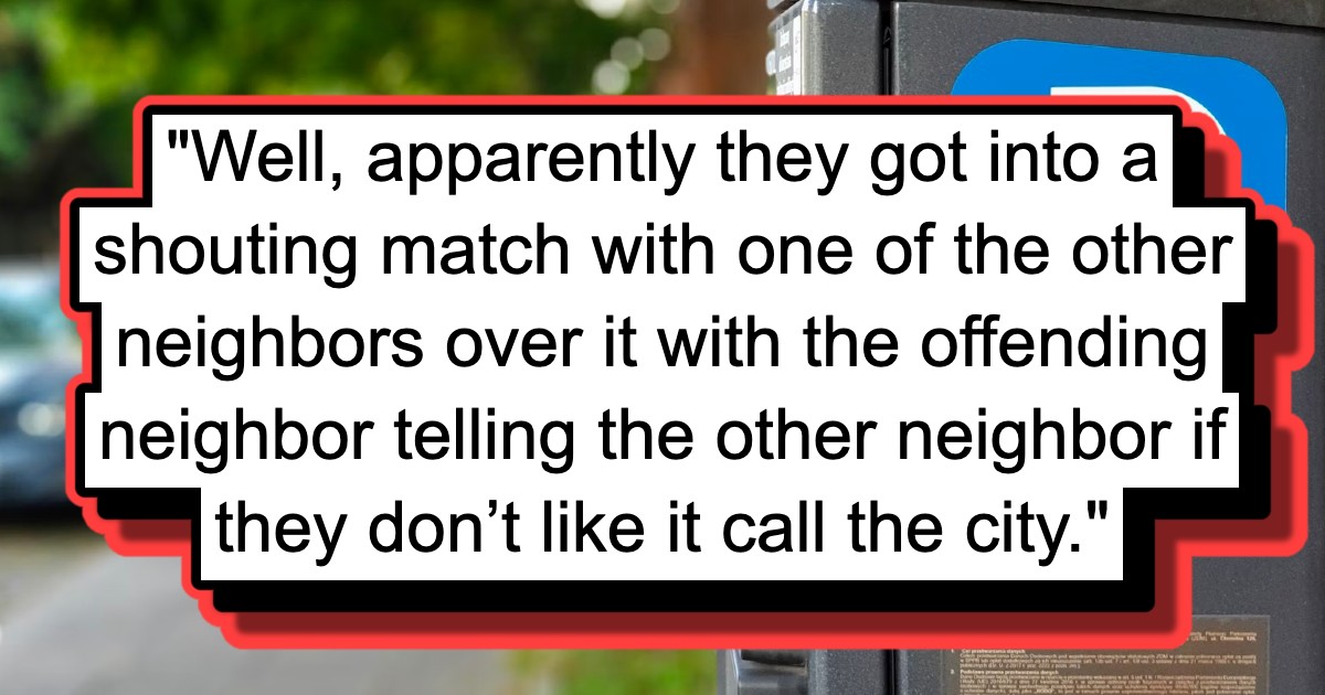 'They got into a shouting match': Neighbor blocks sidewalk with SUV and ...