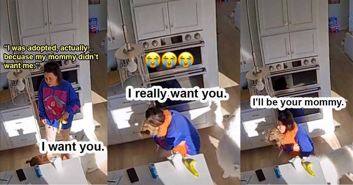 Toddler Has the Most Heart-Wrenching Wholesome Reaction to Finding Out Her Mom Was Adopted, Has ...