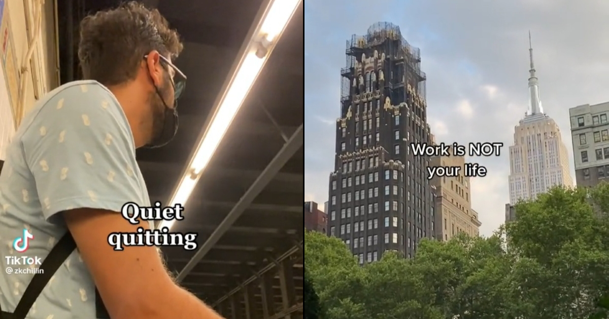 Employee Prompts Revelations with Concept of "Quiet Quitting ...