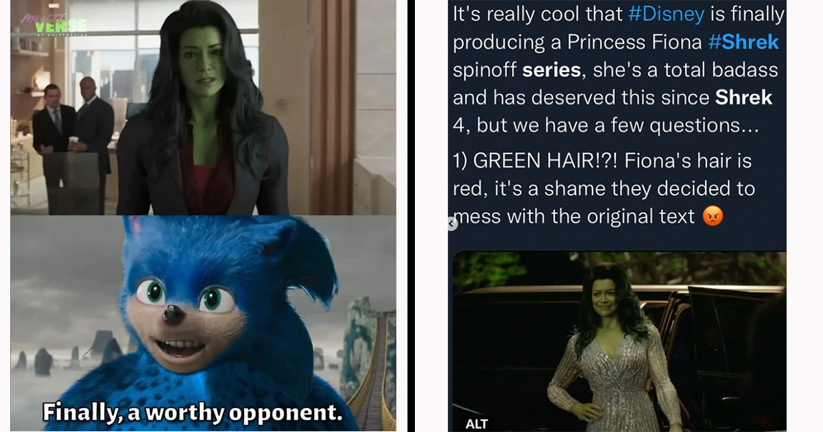 Funniest Memes That Totally Roast Marvel's New 'She-Hulk: Attorney at ...