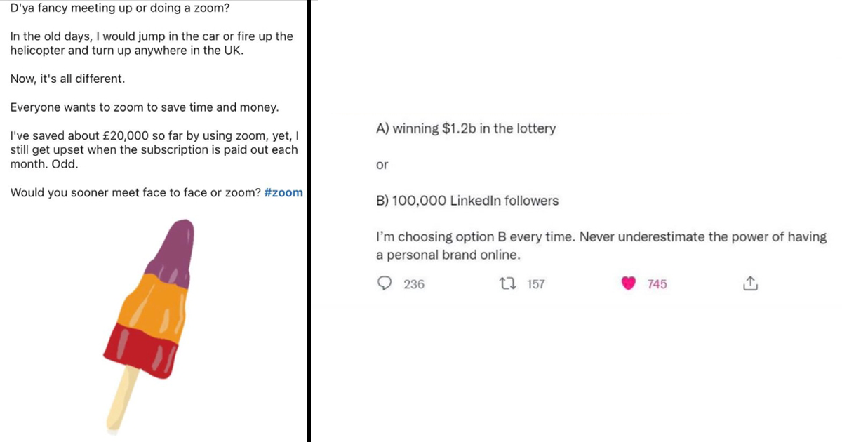 Cringey and Vomit-Inducing Posts from LinkedIn That Make the Corporate ...