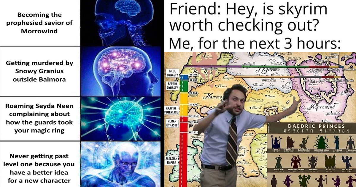 Funny Oblivion Memes