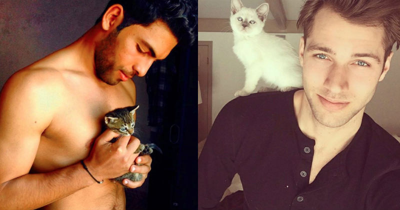 Hot Guys Posing With Kittens Is the Best Thing on the Internet Right ...