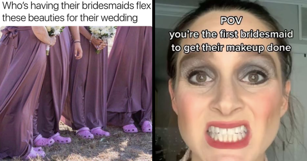 Bride And Maid Of Honor Funny