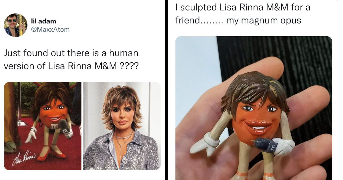 The Funniest Lisa Rinna M&M Tweets - Memebase - Funny Memes