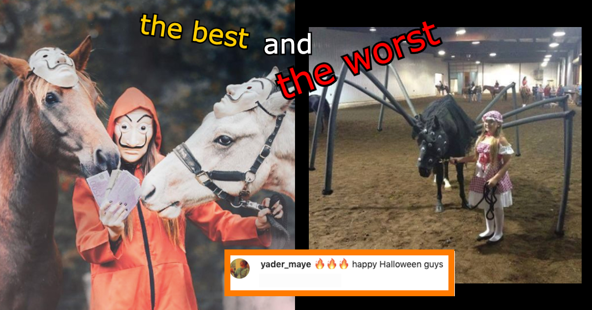 The Best (and the worst) Horse Halloween Costumes for Horse Girls ...