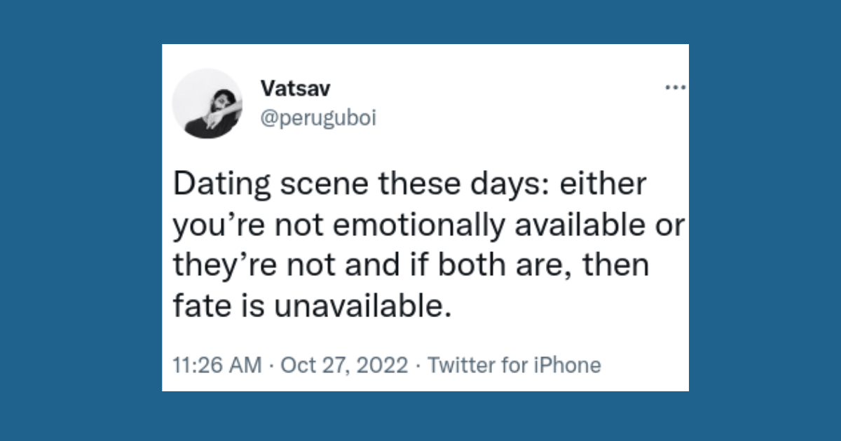 Modern Dating Tweets Of The Week That Made Us Want To Give Up On Dating ...