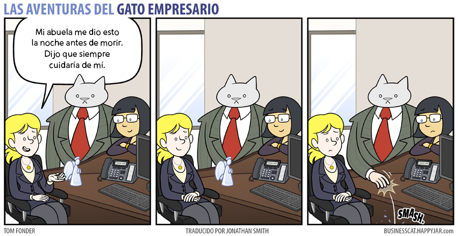 Como cuando tu jefe es ¡un gato! Estas son las aventuras del gato ...