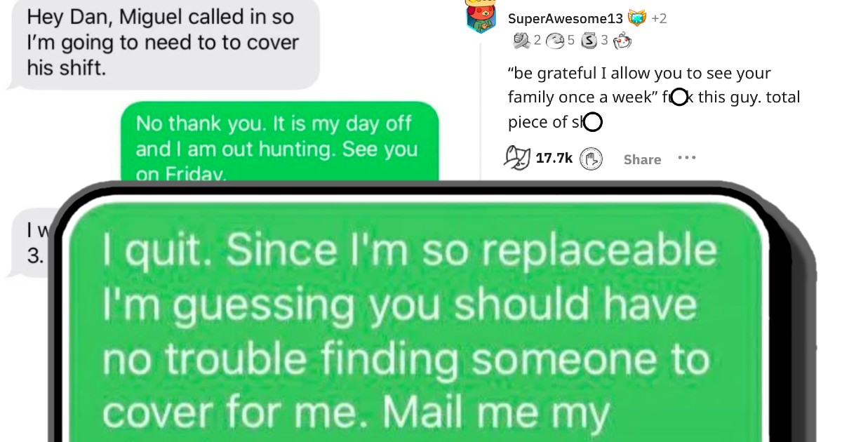 'Be a team player': Boss calls employee replaceable and demands they ...