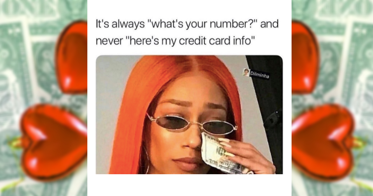 Funniest Broke Memes for Baddies Who Would Rather Have a Sugar Daddy ...