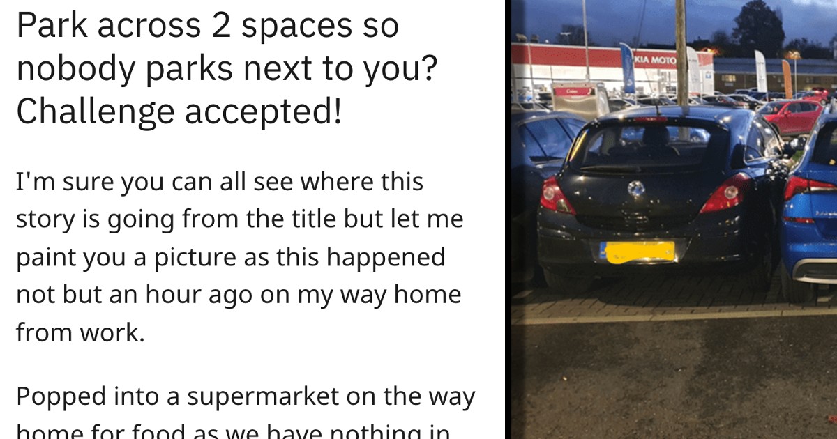 'HOW AM I SUPPOSED TO GET IN!': Entitled parkers try to take multiple ...