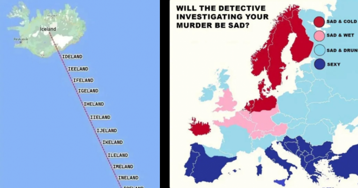 30+ Maps that will get you so lost you'll have to use the stars to ...