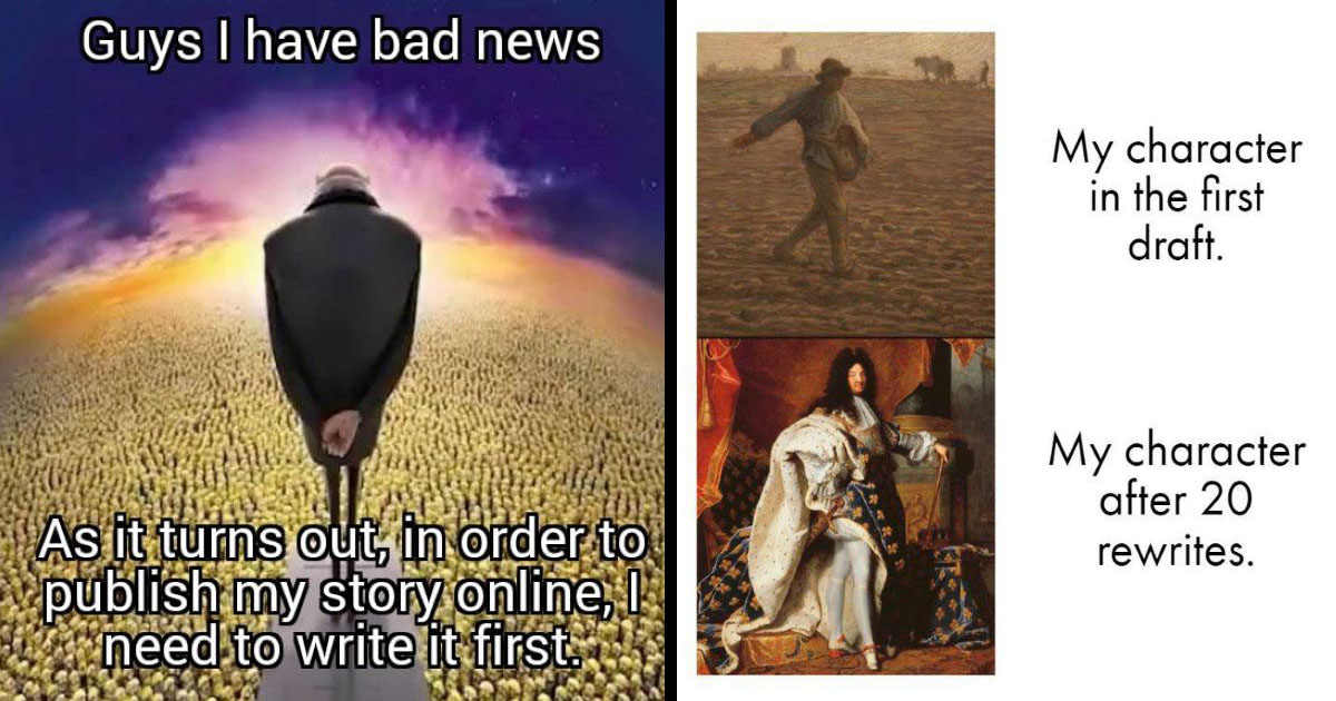 Writer Memes For Procrastinating Authors Struggling With Writer's Block ...