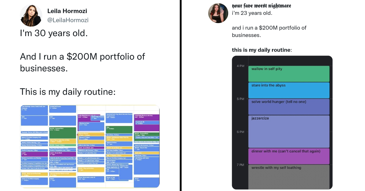 Funniest "This Is My Daily Routine" Memes From Successful Entrepreneurs ...