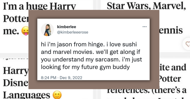 Hot Twitter Thread: Generic Hinge Bios For The Basic Mortals ...