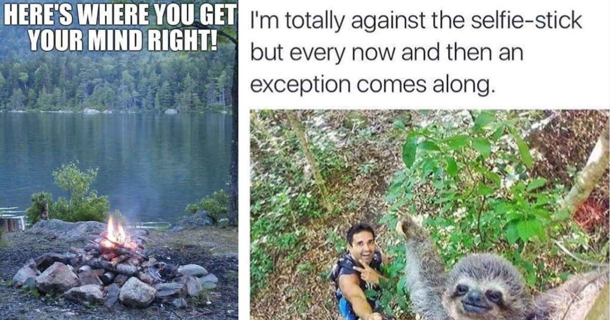 Top Outdoorsy Memes Of The Year For The Girlies Who Have An Intimate ...